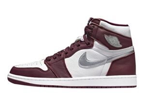 jordan mens air 1 retro high og 555088 611 bordeaux - size 9.5