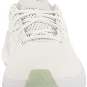 adidas Women's W SOLARMOTION Golf Shoe, FTWR White/Silver Met./Linen Green, 9.5