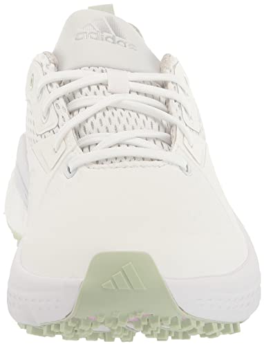 adidas Women's W SOLARMOTION Golf Shoe, FTWR White/Silver Met./Linen Green, 9.5