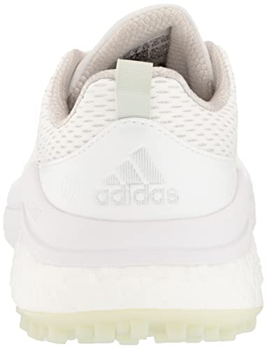 adidas Women's W SOLARMOTION Golf Shoe, FTWR White/Silver Met./Linen Green, 9.5