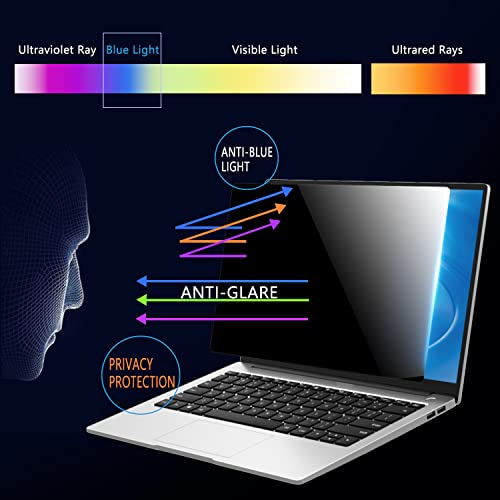 laptop privacy screen 17 inch, Anti Blue Light Anti Glare Screen Protector for LG Gram 17" 16:10 Widescreen Filter Protect Your Eyes Against Blue Light and Glare