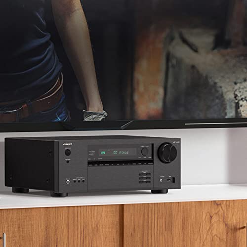 Onkyo TX-NR6050 7.2-Channel Network Home Theater Smart AV Receiver 8K/60, 4K/120Hz