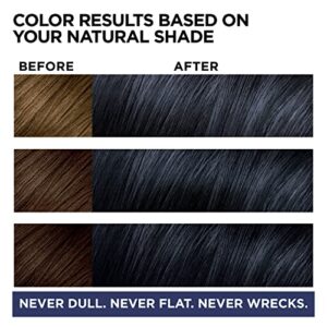 L’Oréal Paris Feria Midnight Bold Multi-Faceted Permanent One-Step Hair Color Kit, No Bleach Required, Cosmic Azure