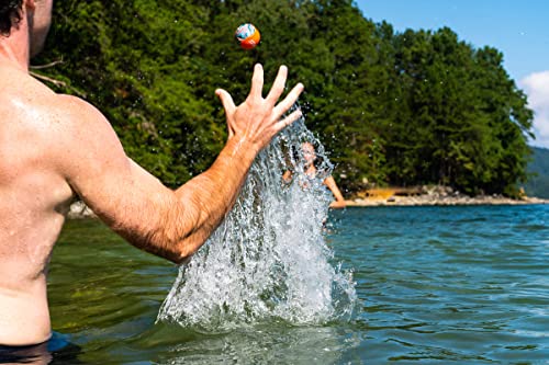 Waboba Original Water Bouncing Ball - Water-Proof Beach Toys, Pool Games for Kids (Green Technicolor)