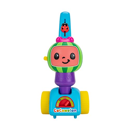 CoComelon Cleanup Time Vacuum - Cleaning Sounds, The “Clean Up Song” and “Clean Machine” Song from The Show - Toys for Kids and Preschoolers