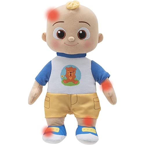 CoComelon Boo Boo JJ Deluxe Feature Plush - Includes Doctor Checkup Bag, Bandages, and Accessories to Care for JJ - 9 Total Accessories - Amazon Exclusive