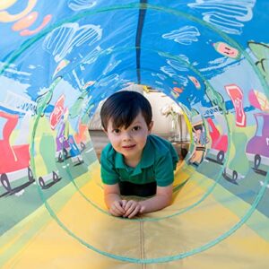 CoComelon Tunnel for Toddlers – Pop Up Play Tunnel Tent for Kids to Crawl Through | Collapsible and Portable Toy – Sunny Days Entertainment