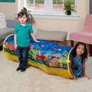 CoComelon Tunnel for Toddlers – Pop Up Play Tunnel Tent for Kids to Crawl Through | Collapsible and Portable Toy – Sunny Days Entertainment