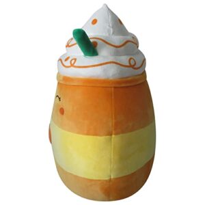 Squishmallows Original 14-Inch Delindy Orange Pumpkin Spice Latte - Large Ultrasoft Official Jazwares Plush