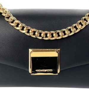 Michael Kors Lita Small Leather Crossbody Bag (Black)