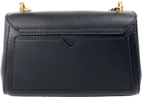 Michael Kors Lita Small Leather Crossbody Bag (Black)