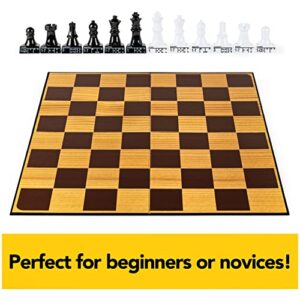 Cardinal Classics, Chess Teacher Strategy Board Game for Beginners Learners Labeled Movers 2-Player Easy Chess Set, for Adults and Kids Ages 8 and up