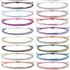 choice of all 20 Pieces Cute Bracelets for Teen Girls Sunflower String Bracelet Summer Ocean Anklets Adjustable Waterproof Handmade Bracelets Anklets for Women Men