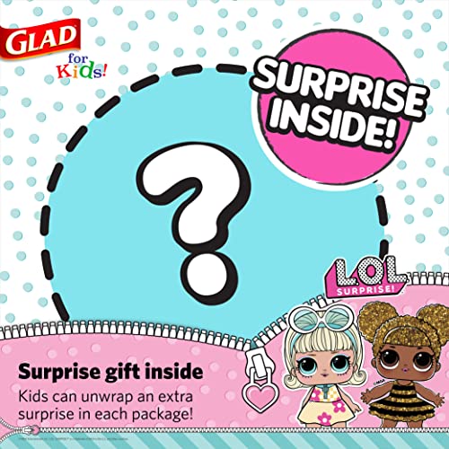 Glad for Kids LOL 80s Style Paper Cups | LOL Surprise Cups, Kids Drinking Cups | LOL 80s Style Soak Proof Paper Cups for Everyday Use | 9 oz Paper Cups 30 Ct