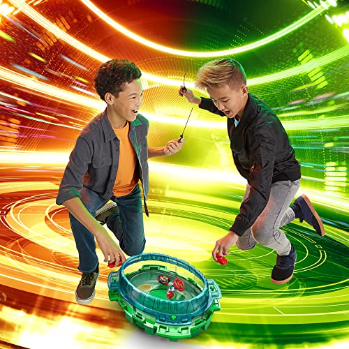 BEYBLADE Burst QuadDrive Interstellar Drop Battle Set, Set Stadium, 2 Battling Tops and 2 Launchers, Toys for 8 Year Old Boys & Girls & Up