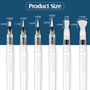 Alcohol Ink Blending Tool Set Include Blending Brush Pen Multiple Tip Shapes Foam Tipped Blending Swabs with Mini Air Blower for Card Making Embossing Painting Rendering (67)