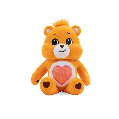 Care Bears 9" Bean Plush (Glitter Belly) - Tenderheart Bear - Soft Huggable Material!, 4-104 years