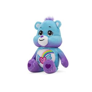 Care Bears Basic Bean Plush (Glitter) - Dream Bright Bear Small