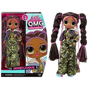 l.o.l. surprise! omg honeylicious fashion doll – great gift for kids ages 4+