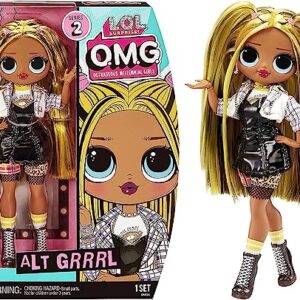 L.O.L. Surprise! OMG Alt Grrrl Fashion Doll – Great Gift for Kids Ages 4+