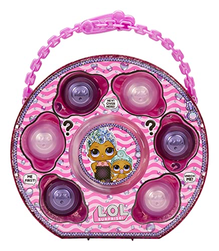 L.O.L. Surprise! Glitter Color Change Pearl (Purple) with 6 Surprises- Exclusive Collectible Doll & Lil Sister in Interactive Playset, Holiday Toy, Great Gift for Kids Ages 4 5 6+ Years Old