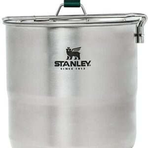 Stanley Adventure 4-Person Cookset, 11-Piece Camping Cooking Kit with 2.6 Quart Stainless Steel Pot and Utensils