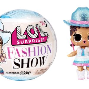 L.O.L. Surprise! Fashion Show Dolls in Paper Ball with 8 Surprises- Collectible Doll Including Stylish Accessories, Holiday Toy, Great Gift for Kids Girls Ages 4 5 6+ Years Old