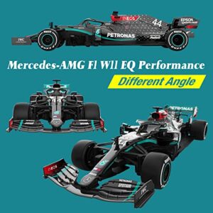 ZMZ Remote Control Car 1:18 Scale Licensed RC Mercedes-AMG F1 W11 EQ Series, F1 RC Car Boy Toys, Model Cars Display Vehicles for Boys and Girls Toy Cars for Adults Boys Girls 7 Years Old Gift (Black)