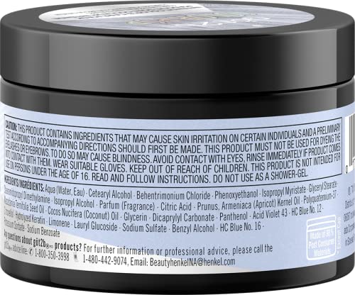 Got2b Color Pop Semi-Permanent Hair Color Mask, Silver, 5.1 oz