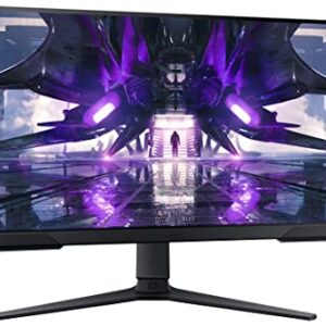 SAMSUNG 27" Odyssey G32A FHD 1ms 165Hz Gaming Monitor with Eye Saver Mode, Free-Sync Premium, Height Adjustable Screen for Gamer Comfort, VESA Mount Capability (LS27AG320NNXZA)