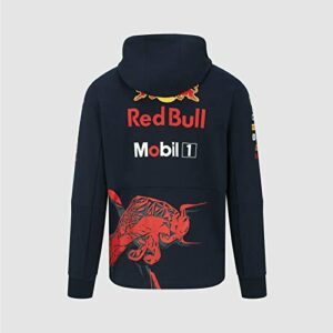 Red Bull Racing F1 Men's 2022 Team Full Zip Hooded Sweatshirt Navy