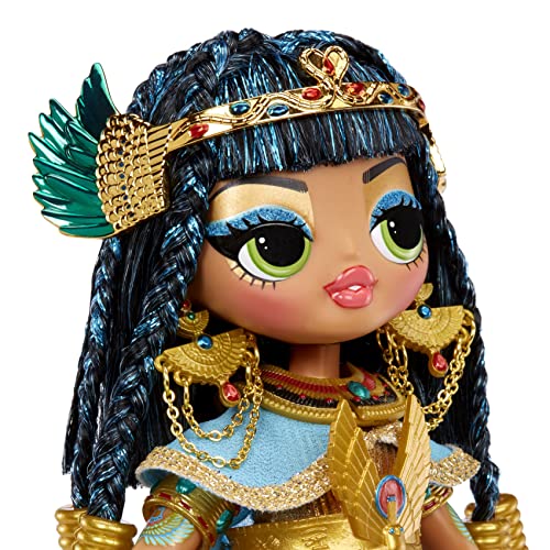 LOL Surprise OMG Fierce Collector Cleopatra Fashion Doll- Limited Edition 11.5" Premium Collector Doll with Luxe Blue & Gold Royal Outfit Accessories, Holiday Toy, Great Gift for Ages 4 5 6+ Years Old