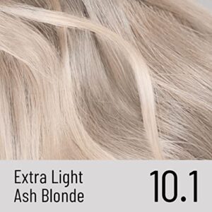 Il Salone Milano Plex Rebuilder Permanent Hair Color- 10.1 Extra Light Ash Blonde Hair Dye - Professional Salon - Premium Quality - Protects and Restructures - Paraffin, Paraben, Ethyl Alcohol Free