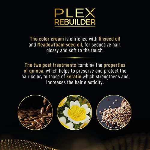 Il Salone Milano Plex Rebuilder Permanent Hair Color- 10.1 Extra Light Ash Blonde Hair Dye - Professional Salon - Premium Quality - Protects and Restructures - Paraffin, Paraben, Ethyl Alcohol Free