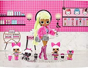 L.O.L. Surprise! OMG Diva Family with 45 Surprises Including (1) Pink Fashion Doll with (4) Collectible Dolls and Accessories Toy Playset