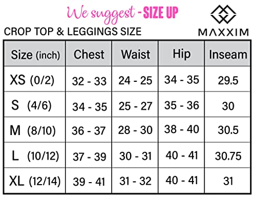 Miraculous Ladybug Womens Seamless Long Sleeve Crop Top & Legging Set - Butt Lifting for Gym Workout, Exercise, Yoga, Running by MAXXIM Red Medium