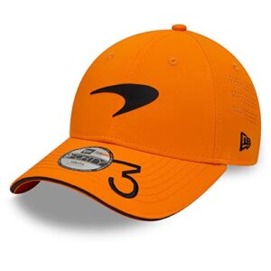 f1 mclaren 2022 adult daniel ricciardo #3 team hat orange, one size