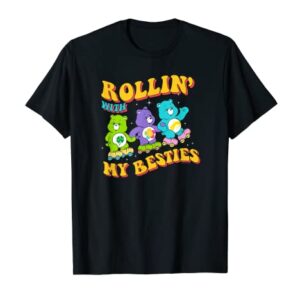 Care Bears Rollin' With My Besties Retro Skating Group T-Shirt