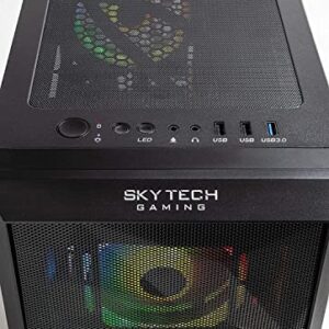 Skytech Chronos Gaming PC Desktop – INTEL Core i7 12700K 3.6 GHz, RTX 3080, 1TB NVME SSD, 32G DDR5, 750W GOLD PSU, AC Wi-Fi, Windows 10 Home 64-bit