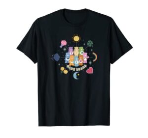 care bears group icon circle t-shirt