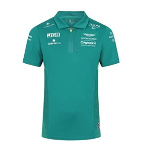 f1 aston martin cognizant 2022 men's team polo shirt (xs) green