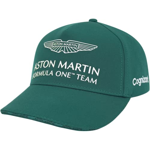 F1 Aston Martin Cognizant 2022 Team Hat (Green), One Size (AMC22HEA01/03/04)