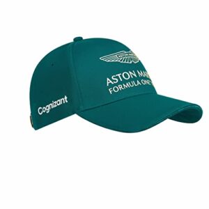 F1 Aston Martin Cognizant 2022 Team Hat (Green), One Size (AMC22HEA01/03/04)