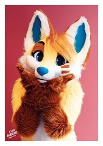 japan kemono kawaii yellow husky dragon fursuit teen costumes caribou full furry suit fursona kigurumi digitigrade anime