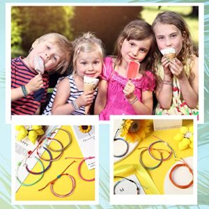 50 Pcs Summer Friendship Bracelets Beach String Bracelets Adjustable Waterproof Handmade Friendship Bracelet Surfer Woven Braided Bracelet Bohemian Wrist Cord for Women Men (Cute Style)