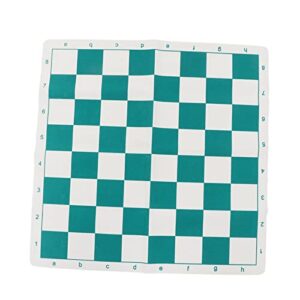 Demeras Portable Chess Board Set, Increase Feelings Compact Roll Up Chess Board Set for Picnic for Children for Family Gatherings(Wang Gao 75MM)