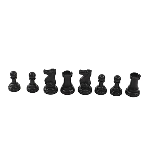 Demeras Portable Chess Board Set, Entertainment Game Light Increase Feelings Roll Up Chess Board Set for Travel for Children for Picnic(Wang Gao 75MM)