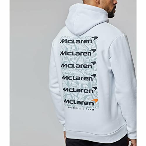 McLaren F1 Men's Small Speedmark Logo Hoodie (XL, White)