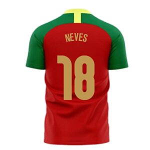 portugal 2022-2023 home concept football kit (airo) (ruben neves 18)