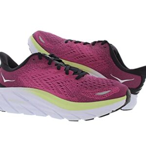 HOKA ONE ONE Clifton 8 Womens Shoes Size 6, Color: Blue Graphite/Ibis Rose